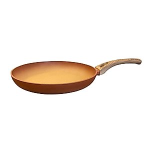 Neware TerraCotta Coated Frying Pan 28cm (11 inch) 100 PFOA Free Non-Stick SARTEN