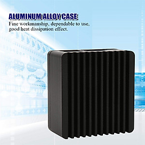 Heat Dissipation Case, Motherboard Protective Shell Accessories Aluminum Alloy Outer Casing Fit Mounting Accessories with Screwdriver, 4Pcs Screws for NanoPi R1S R2S