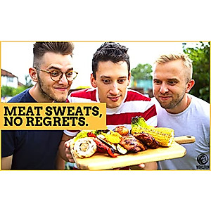 Mountain Grillers Veggie Grill Basket - Heavy Duty Vegetable Grilling Basket also for Fish Meat and Shrimp - Suitable for All Grills BBQ & Smokers - Stainless Steel - 12 Inch vegetable bbq pan