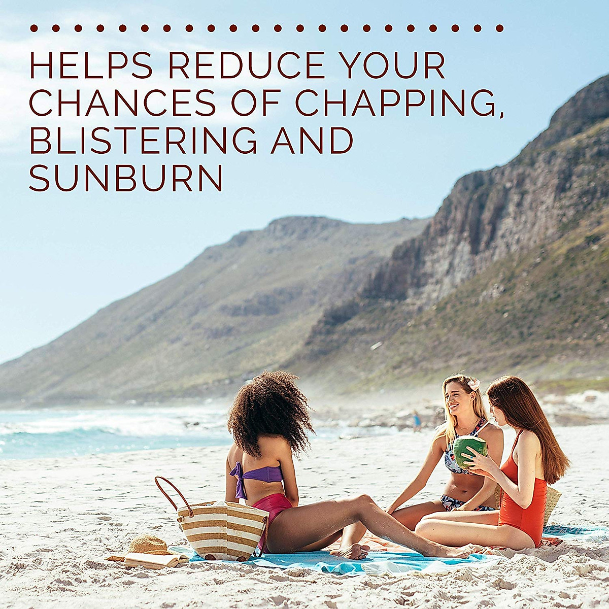 Hawaiian Tropic Lip Balm Pack of 3 – Sunscreen Lip Balm SPF 30, Tropical Flavor, 4 g