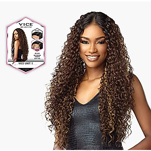Sensationnel Vice Synthetic HD Lace Front Wig - VICE UNIT 1 (1B Off Black)
