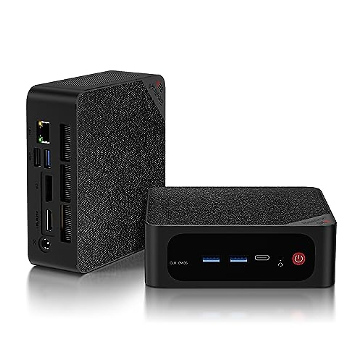 Beelink Mini PC, AMD Ryzen 7 5800H 8 Core(Up to 4.4GHz), 32GB DDR4 RAM 500GB NVMe M.2 SSD, SER5 Max Mini Desktop Computer Support 4K@60Hz Triple Display/WiFi 6/BT5.2/DP/HDMI/USB-C, Gaming/Office/Home