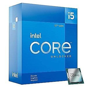 Intel Core i5-12600KF Desktop Processor 10 (6P+4E) Cores up to 4.9 GHz Unlocked  LGA1700 600 Series Chipset 125W