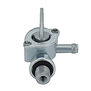 Hipa 310574GS Fuel Tank Shut Off Valve Petcock for Briggs & Stratton Troy-Bilt Portable Generator 193272GS 204743GS 189759GS 195590GS M10X1.25mm with Fuel line