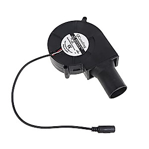 110V 220V BBQ Fan Barbecue Heating Stove 12V Air Blower Cooking Grill Fan Adjustable Speed Charcoal Fire Starter 9733 97mm