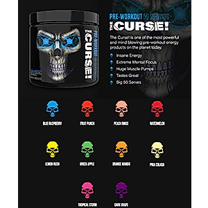 Cobra Labs The Curse Advanced Pre-Workout 50 Servings Lemon Rush 250g