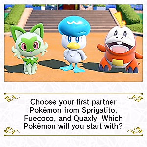 Nintendo Switch: Pokemon Scarlet Video Game - Region Free