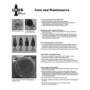 Lava Lite 5224 Lava Lamp, 52-ounce, Yellow/Blue/Silver