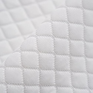 HIGHSEASON 100% Waterproof Cooling Mattress Protector King Size with 3D Air Fabric Cooling Feel Ultra Soft Protector Cover Breathable Noiseless Fitted 8" - 21" Extra Deep Pocket (78"X80", White)
