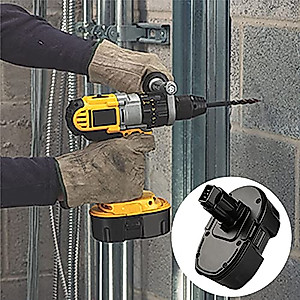 Energup 2Pack 4500mAh Replacement Dewalt 18V XRP Battery DC9096 DC9099 DC9098 DW9099 DW9098 Dewalt 18Volt Batteries + DC9310 Dewalt Charger for Dewalt 7.2-18V Ni-Cad Ni-Mh 18V Dewalt Battery Charger