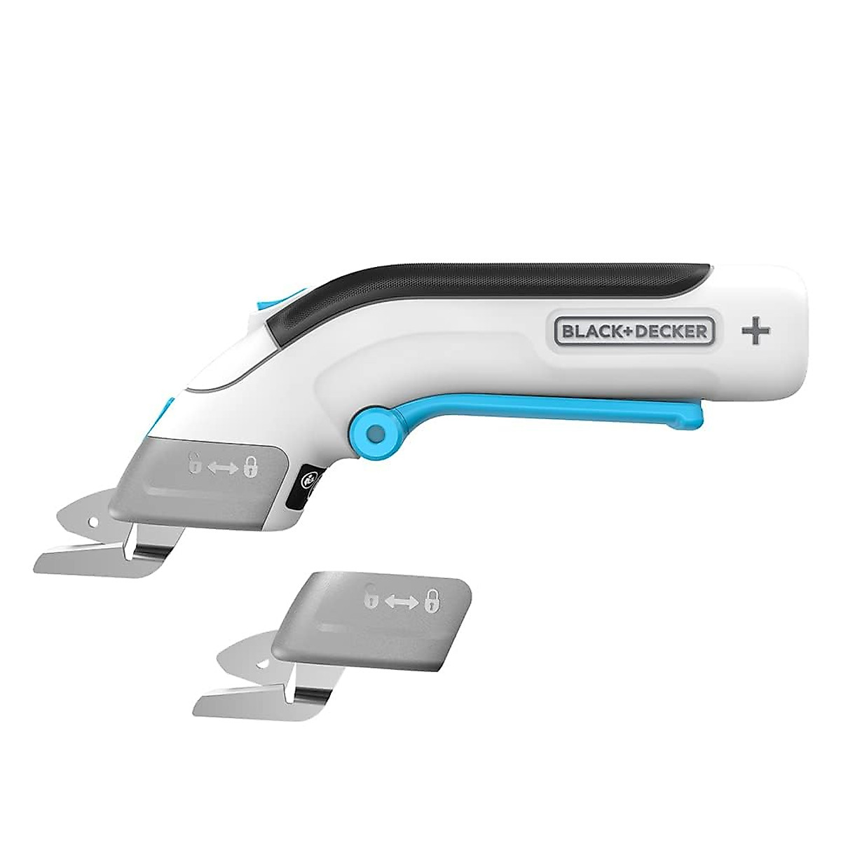 BLACK+DECKER 4V MAX Electric Fabric Scissors, Cordless, USB Rechargeable (BCSC115FF)