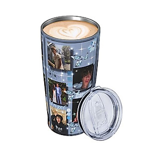 OAEWRE Gavin Actors Casalegno Stainless Steel Mug Insulated Tumbler Coffee Mugs with Lids and Straw Double Wall Vacuum Cup 20oz