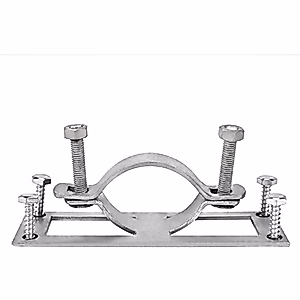 Steel 2 Wood Fence Bracket(24-Pack)，Chain Link Wood Adapter，Wood Fence for Steel Post Panel Attachment Adapter Bracket