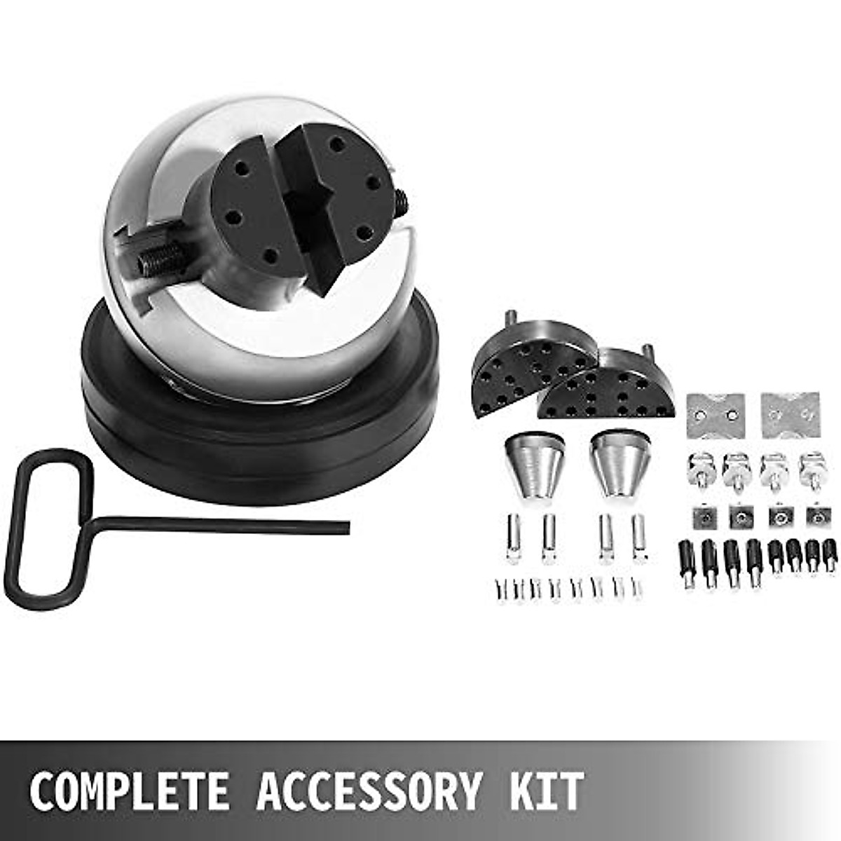 VEVOR Ball Vise 5" Engraving Setting Tool 360°Rotation Engraving Block Vise 34 PCS Attachment Jewelry Engraving Block Tools Standard Block(5inch)