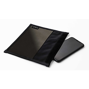 OFFGRID by EDEC - Cell Phone Faraday Bag with Window - Signal Blocking, Anti-tracking, Anti-spying, EMP Protection for Cell Phones, Key Fobs and Credit Cards