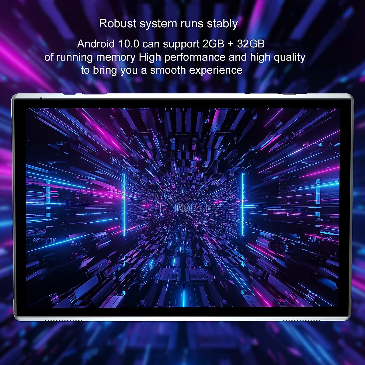 ZZB Tablet 10 Inch Android Tablets, 32GB ROM 512GB Expand，6000mah Battery, Quad-Core Processor 2GB RAM Tableta, 8MP Camera WiFi 10.1'' IPS HD Touch Screen Android 11 Tablet.