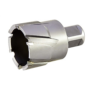 MAXTOOL 1" x1-3/8 TCT Annular Cutters & Pin Carbide Tip Slugger 25mmx35mm Magnetic Core Drills Slug Cutter 1-3/8" Deep Weldon Shank; ANW00S35R100