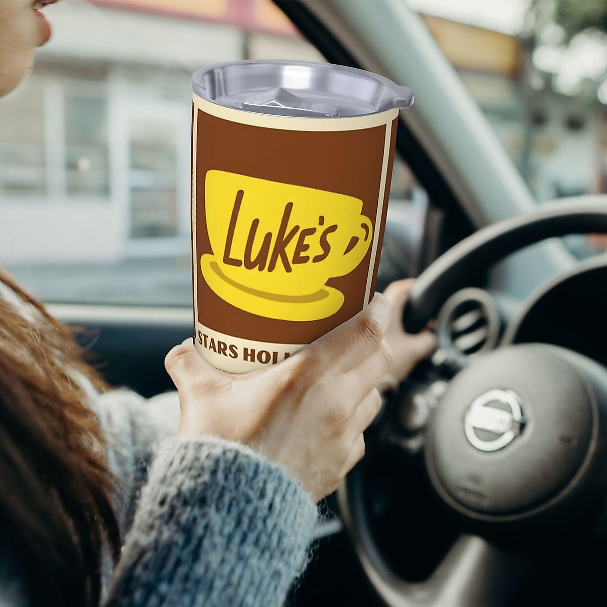 Stainless Steel Insulated Coffee Cup with Lid and Straw, 20 oz Gifts for Mom Girl Daughter Sister Friend Double Walled Stainless Steel Tumbler (silvery-C)