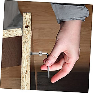 ULTECHNOVO 50pcs Screw Hex Nut Sleeve Anchor Hex Bolt Replacement Nylon Lock Nuts Hex Head Bolts Self Clinching Nut Carriage Head Flange Nuts Metal Fastener Stainless Steel Component Electric