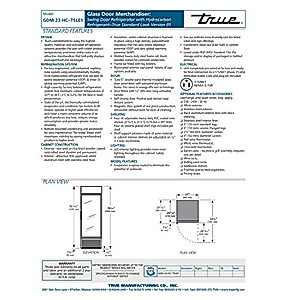 True Manufacturing-GDM-23-HC~TSL01-Glass Door Merchandisers