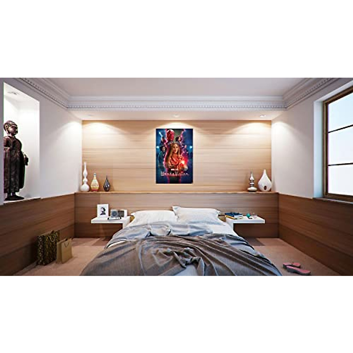 WandaVision - Marvel TV Show Poster (Reality Rift - The Cast) (Size: 24" x 36")