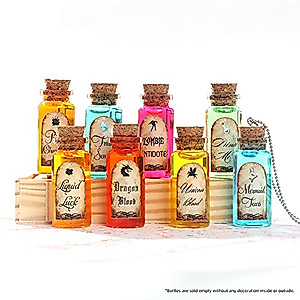 Magic Season Decorative Glass Bottles (24 Pcs / 0.33 fl oz.)