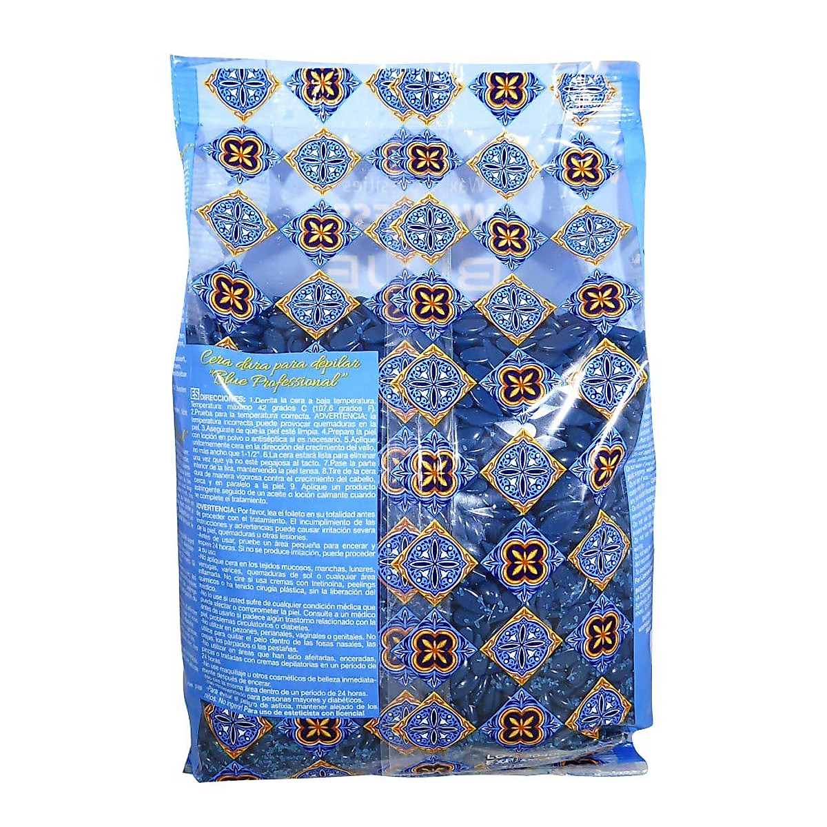 Waxness Premium Hard Wax Beads Blue Professional 2.2 Pounds