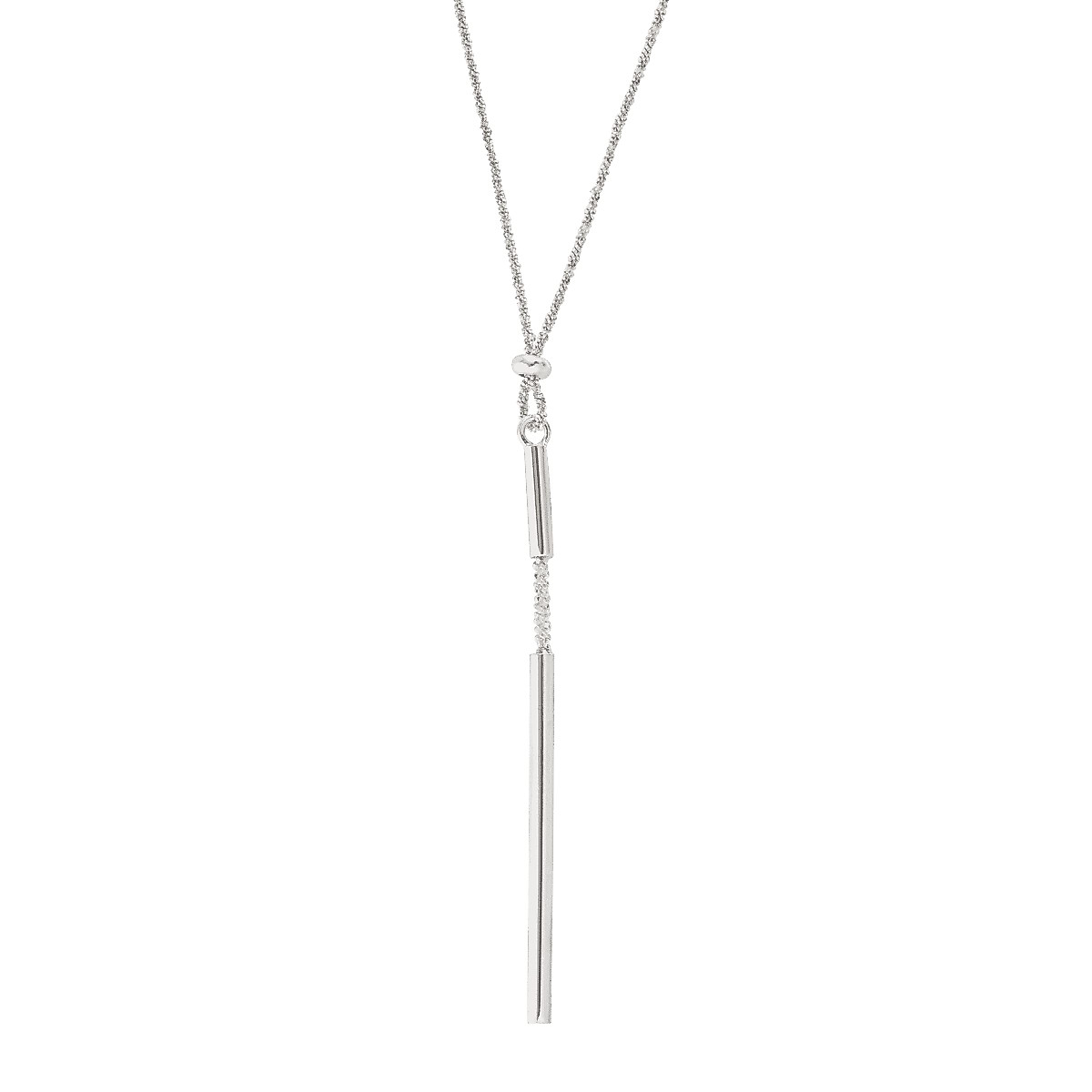 Silpada 'Water's Edge' Lariat Necklace in Sterling Silver, 16" + 2"