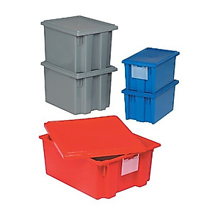 Quantum SNH010 Label Holder for All Quantum Totes, 3" by 5", Clear, 6-Pack