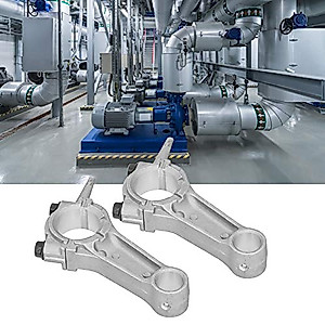 TOPINCN Crankshaft Connecting Rod Fit for 168F/GX160/GX200 22.5KW Gasoline Generator Replacement Parts 2PCS