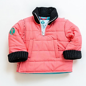 Buckle Me Baby Coats - Safer Car Seat Girls Winter Jacket - Collared Toastier Pinkerbell Toastier - Size 12 Months - As Seen On Shark Tank