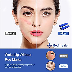 8 Pack CPAP Headgear Strap Covers, Universal and Reusable Strap Covers, Soft-Fleece Strap Pads, Reduce Red Marks, Great Value Kit Supplies by Medihealer