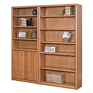 Martin Furniture Contemporary 6 Shelf Bookcase - Fully Assembled