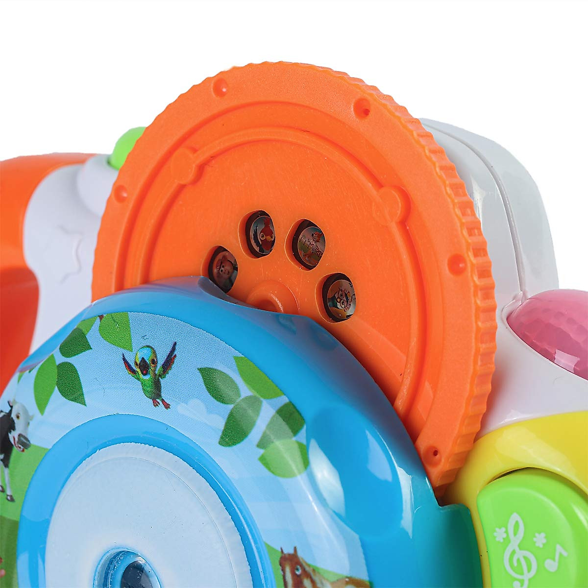 LA GRANJA DE ZENÓN Musical Projector Camera with Sounds | Interactive Musical Instrument | Party Camera for Birthday Gifts