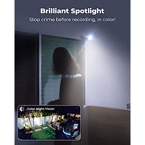 REOLINK Argus 3 Pro, 4MP Wireless Security Camera Outdoor with Solar Panel, 2.4/5GHz Cameras for Home Security with 2K Color Night Vision, No Hub Needed, Smart Detection, Works with Alexa(2 Pack)