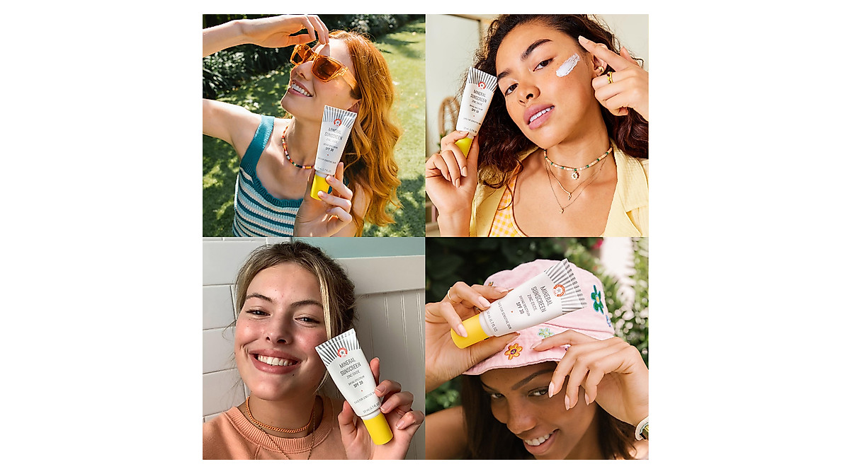 First Aid Beauty SPF 30 Mineral Sunscreen for Sensitive Skin