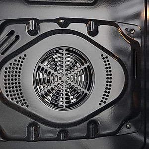 Generic 30" Electric Single Wall Oven with 10 Cooking Functions, Self Cleaning LED Digital Display, Convection Fan, Touch Control, 5 cubic feet, Silver