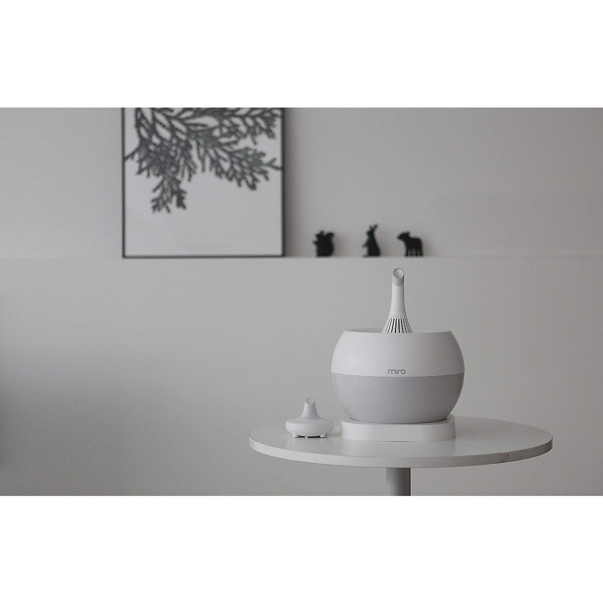 Miro NR07G humidifier - Completely Washable Modular Humidifier, Easy to Clean, Easy to Use, Large Room - Cool Mist, Sanitary, Top-Fill Ultrasonic Humidifier with Whisper Quiet and Powerful Output