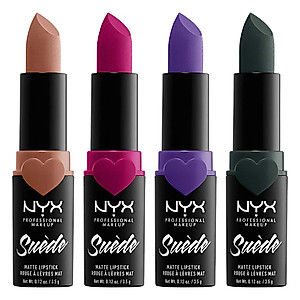 NYX Nyx suede matte lipstick moonwalk - .12oz moonwalk