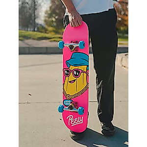 Fortnite 31" Skateboard - Cruiser Skateboard with Printed Graphic Grip Tape, ABEC-5 Bearings, Durable Deck & Smooth Wheels