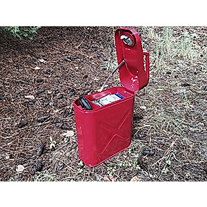 Rampage Universal Trail Can Storage Box | Red | 86622