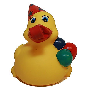Rubber Ducks Family Party Rubber Duck, Waddlers Brand Toy Rubber Duck Squeaking and Tongue Blowing Party Celebration Fun, All Depts. Favor Gift New Year, Birthday, Baby Shower Christmas
