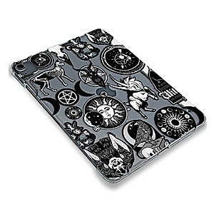 Halloween Devil Witch Witchcraft case Compatible with iPad Mini Air Pro 7.9 8.3 9.7 10.2 10.9 11 12.9 inch Pattern Cover New 2022 2021 Trifold Stand 3 4 5 6 7 8 9 Generation 608 (12.9 Pro 3/4/5 gen)