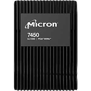 Micron 960 GB Solid State Drive - 2.5 Internal - U.3 [PCI Express NVMe 4.0] - Read Intensive - TAA Compliant