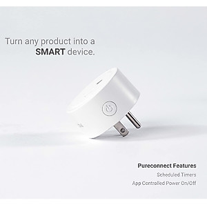 INSTACHEW PureConnect Heavy Duty App-Controlled Smart Plug with Timer Setting with Amazon Alexa Compatibility for Pet Products