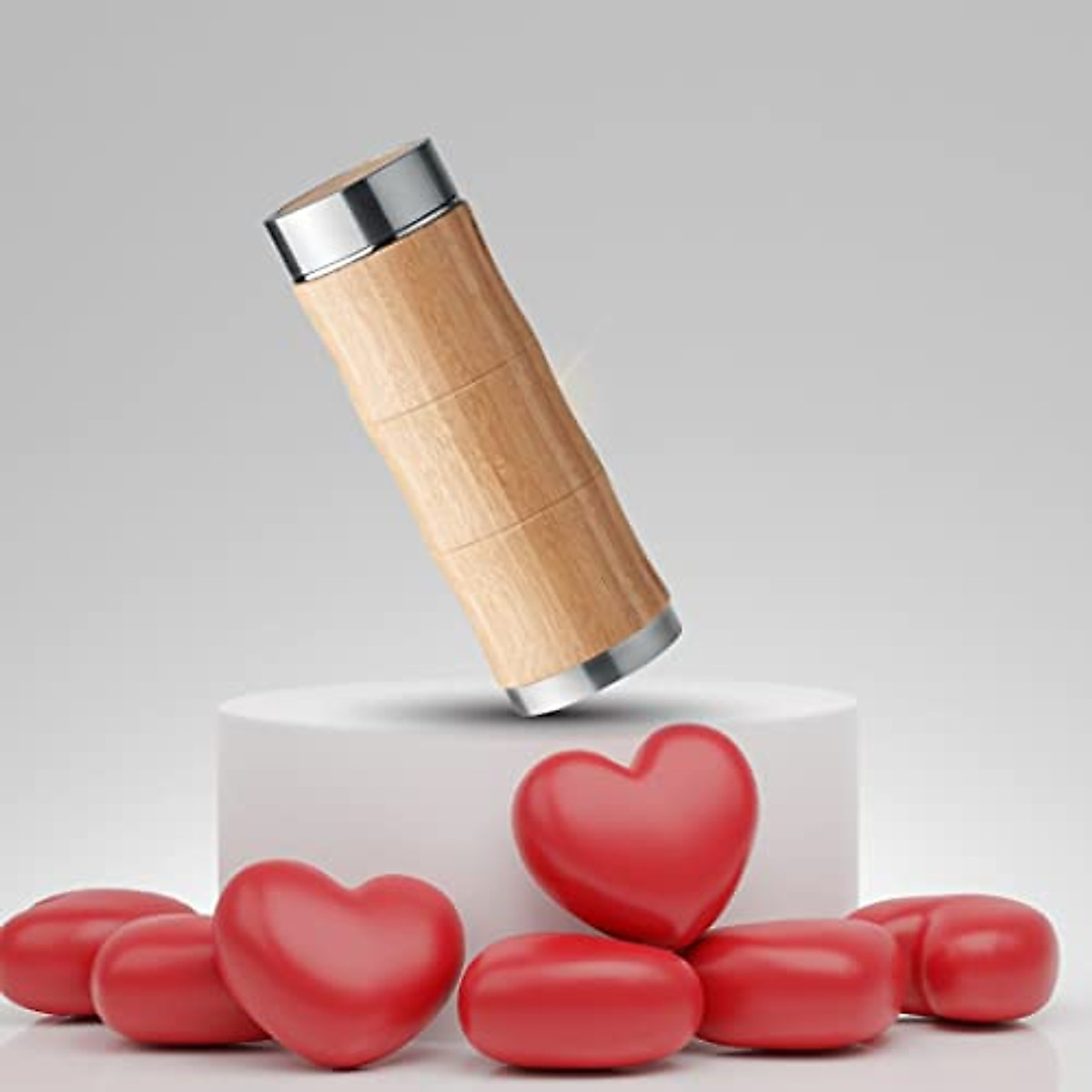 Bamboo Tea Tumbler with Infuser - Enjoy Fresh and Flavorful Tea Anywhere