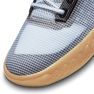 Nike mens Kyrie Flytrap IV Shoes, Black/Metallic Cool Grey-white, 11.5