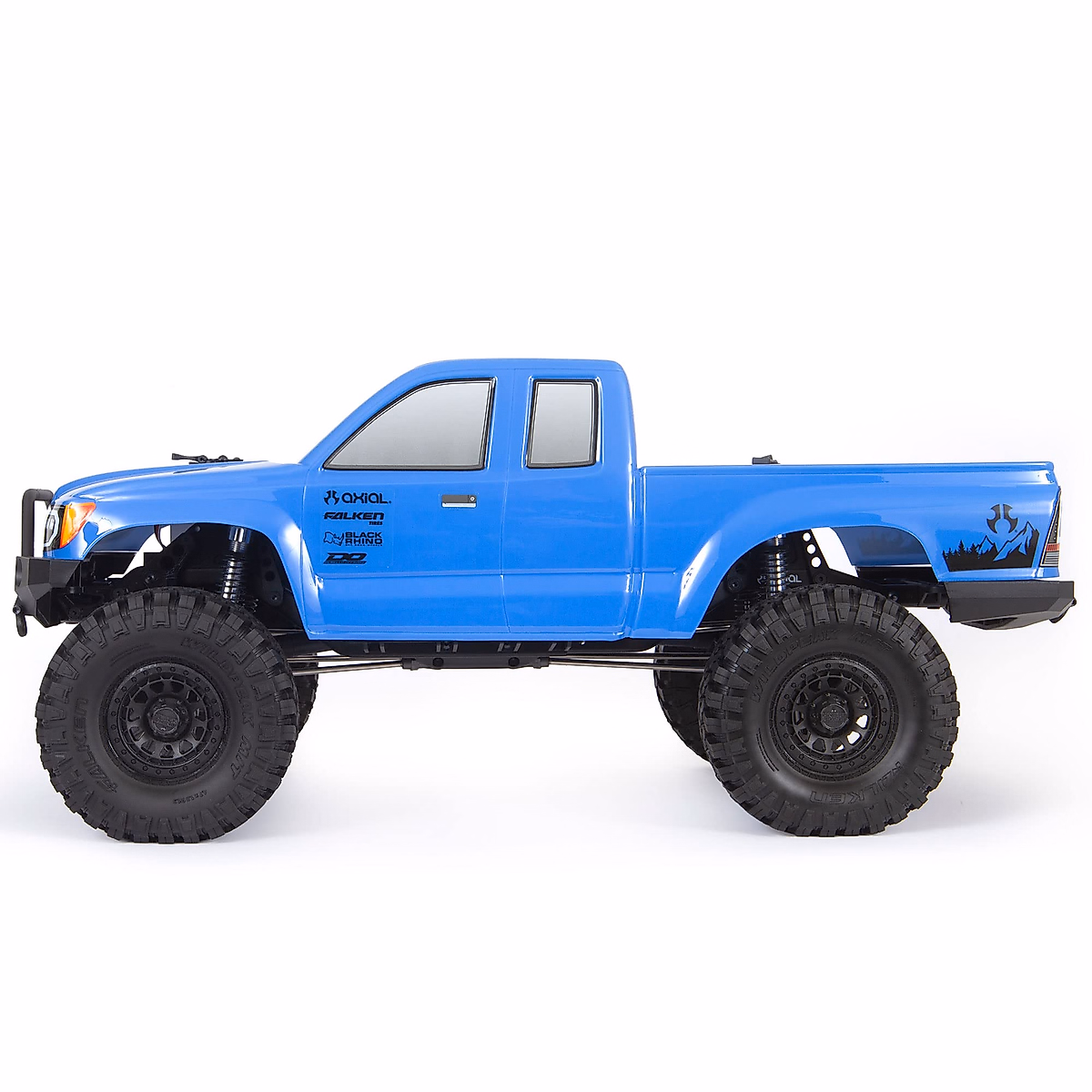 Axial RC Truck 1/10 SCX10 III Base Camp 4WD Rock Crawler Brushed RTR (Batteries and Charger Not Included), Blue, AXI03027T1