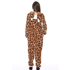 Just Love L6401-XXL-Giraffe #FollowMe Adult Onesie Pajamas