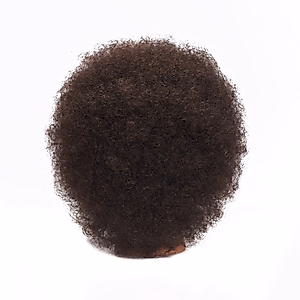 Traininghead 10'' Afro Mannequin Head With 100% Human Hair Training Head Manikin Cosmetology Doll Head For Hairdresser With Clamp Stand (10 inches)